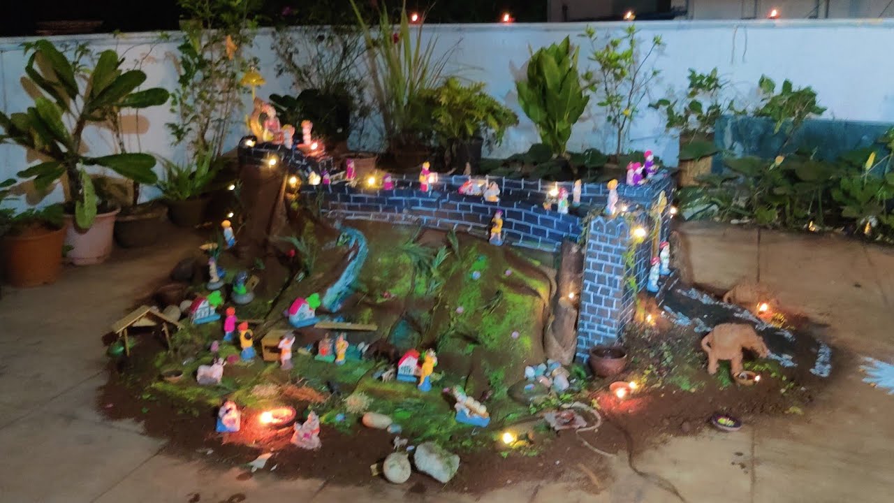 Diwali Fort Making Easy Simple | (Killa) Raigad Fort | Diwali Killa ...