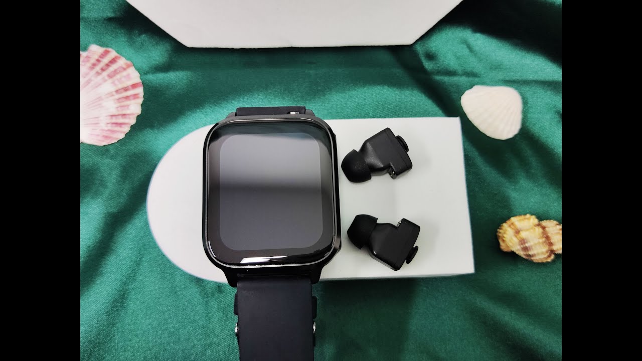 Earbuds 2in1 smart watch with 1.83" display TWS smartwatch - YouTube