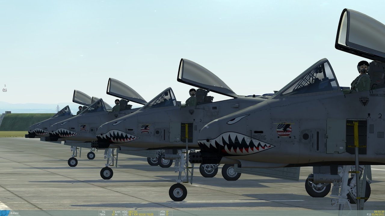 DCS | Výcvik A-10C "Thunderbolt II" | #2 - CDU, UFC, TAD, EGI, formační ...