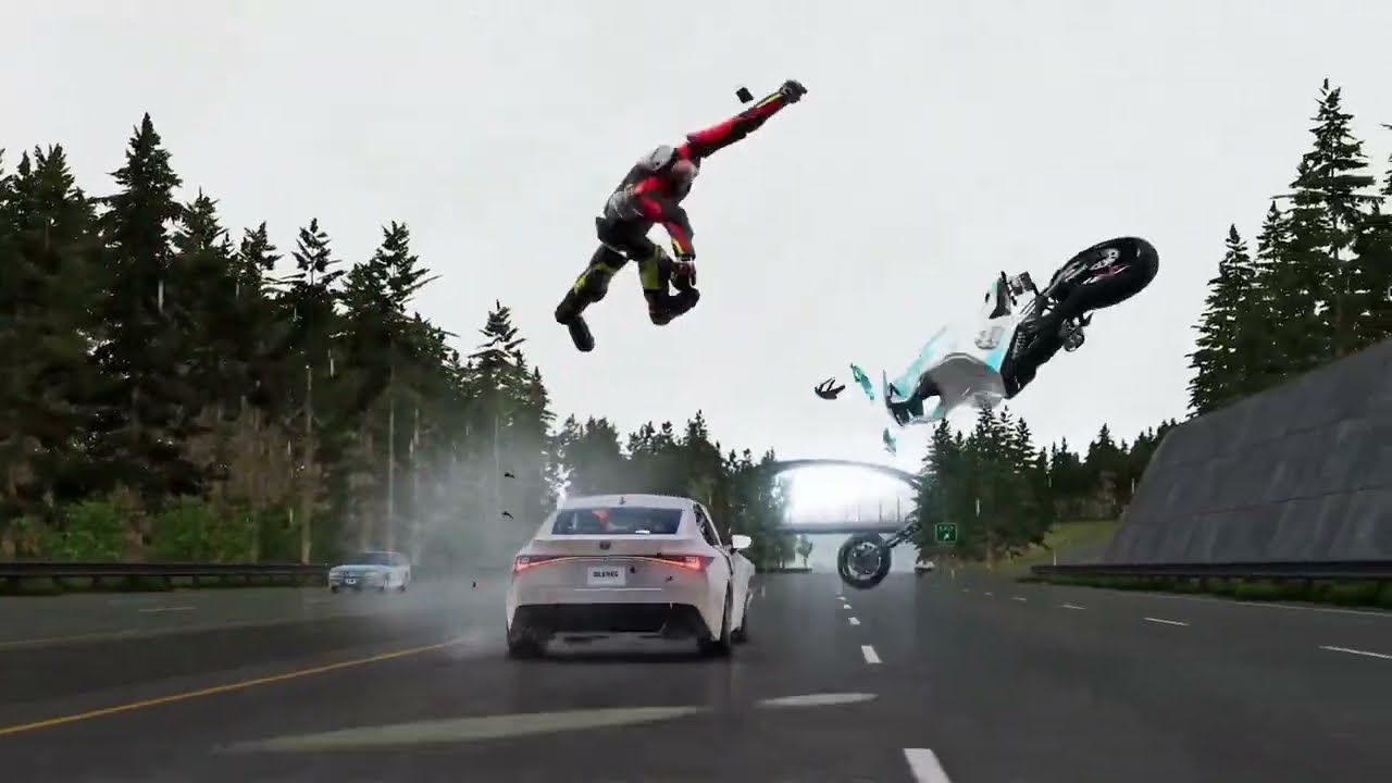 BNG Drive - Car accidents that are striking in their realism #1 😱 - YouTube