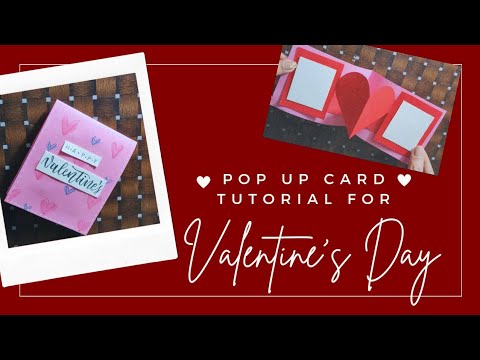 Pop up Card for Valentine's Day| Card Ideas Handmade || Diy card ♥️ ...