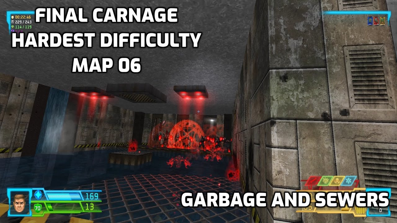 PROJECT-BRUTALITY: Final Carnage HARDEST DIFFICULTY MAP 06 - YouTube