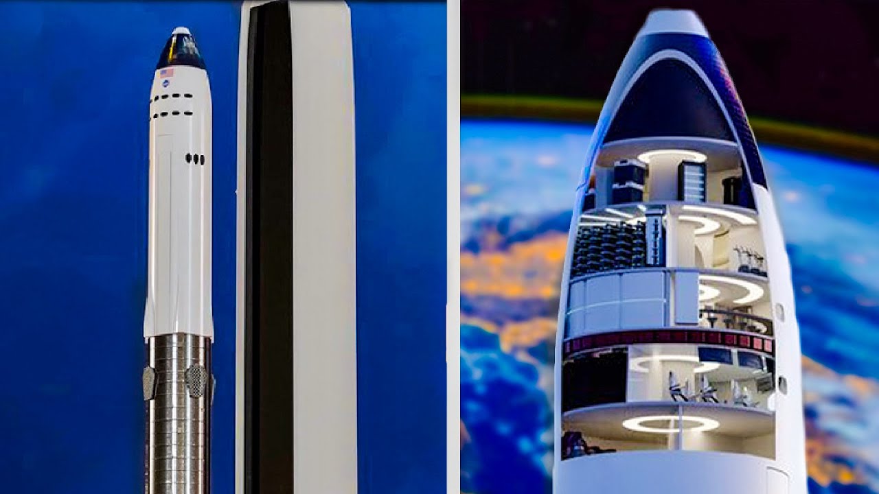 Inside The SpaceX's Lunar Starship - YouTube