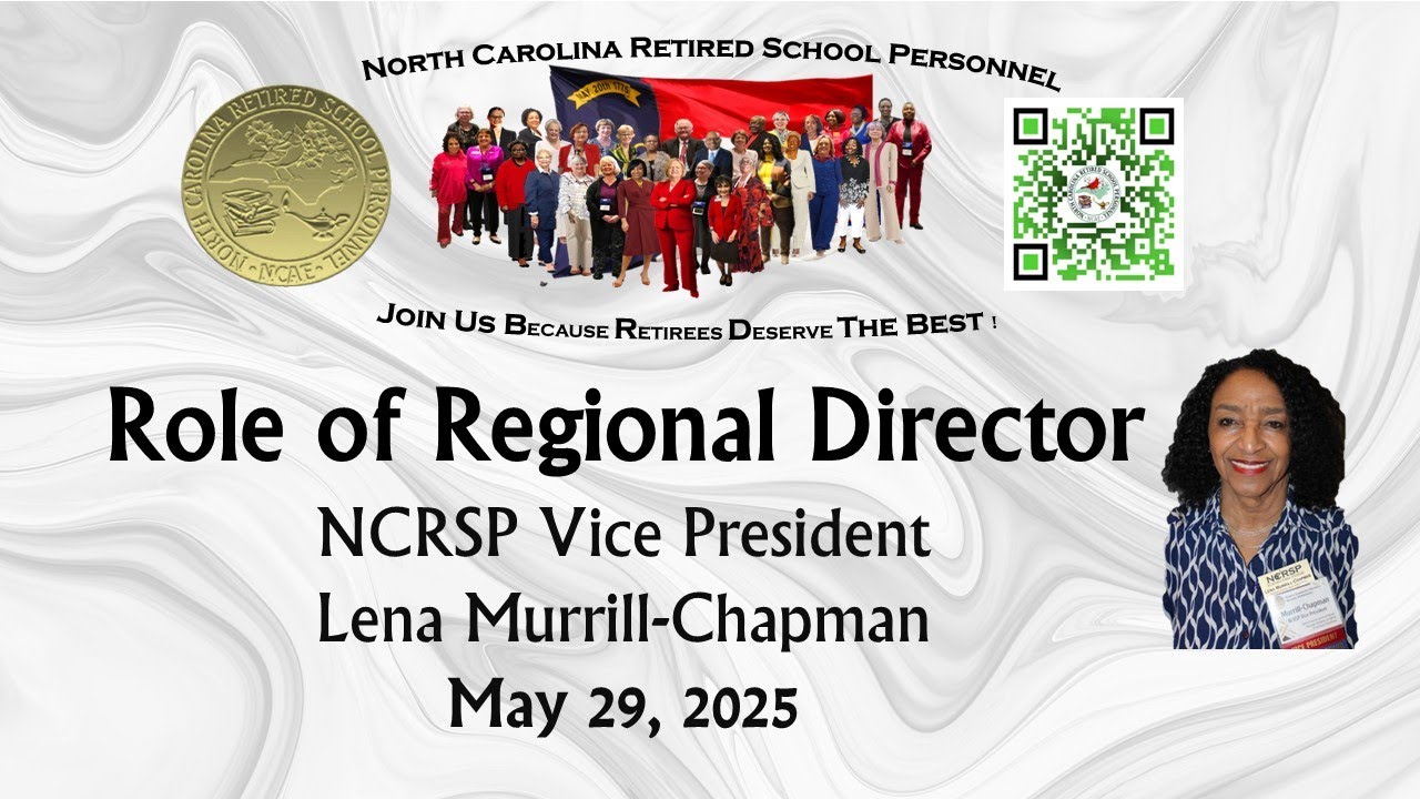 NCRSP Leadership Role of the Regional Director - YouTube
