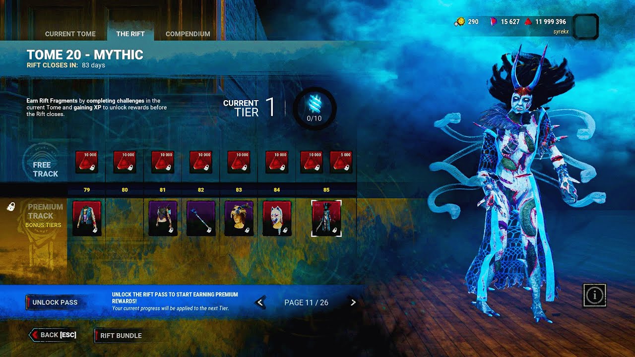 Dead by Daylight - Tome 20: Mythic Rift Pass (Full Showcase) - YouTube