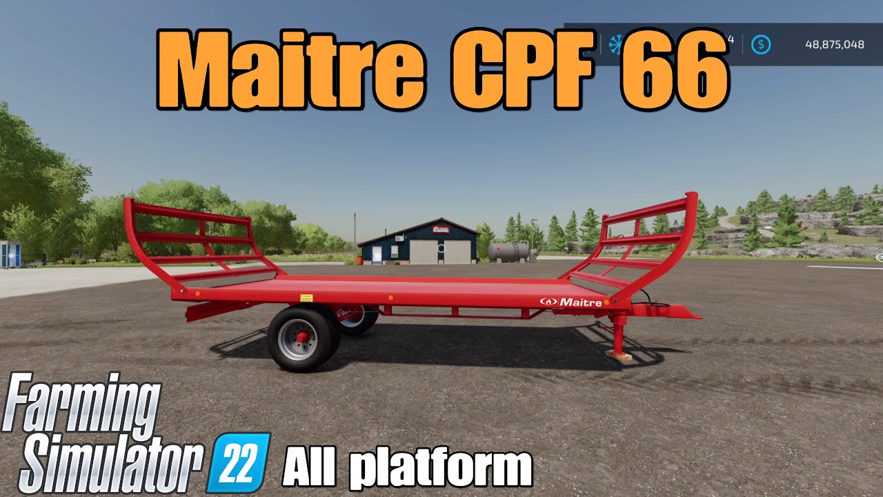 Maitre CPF 66 / FS22 mod for all platforms - YouTube