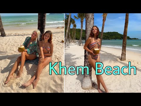 Вьетнам, Фукуок, Кхем - САМЫЙ ЛУЧШИЙ ПЛЯЖ! Опасная уличная еда! Khem Beach, Phu Quoc, Vietnam