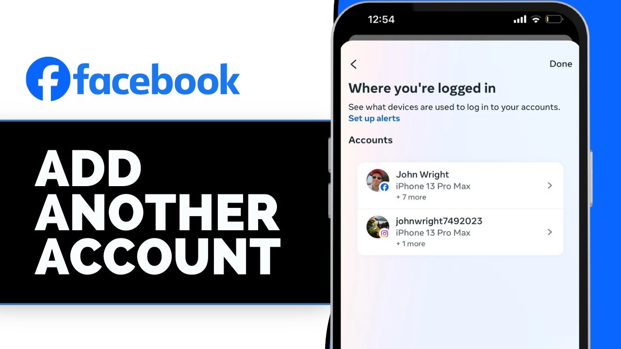 How to Add Another Account on Facebook (Full Guide) - YouTube