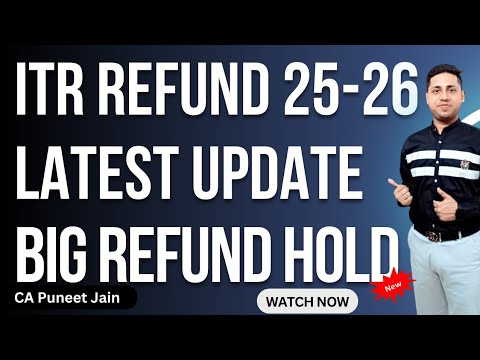 ITR Refund Big Update New Status Income Tax Refund 2025-26 - YouTube