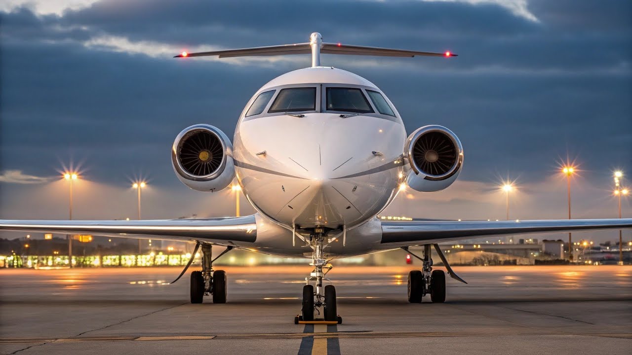 Johnny Depp's Gulstrem G550 Private Jet tour - YouTube