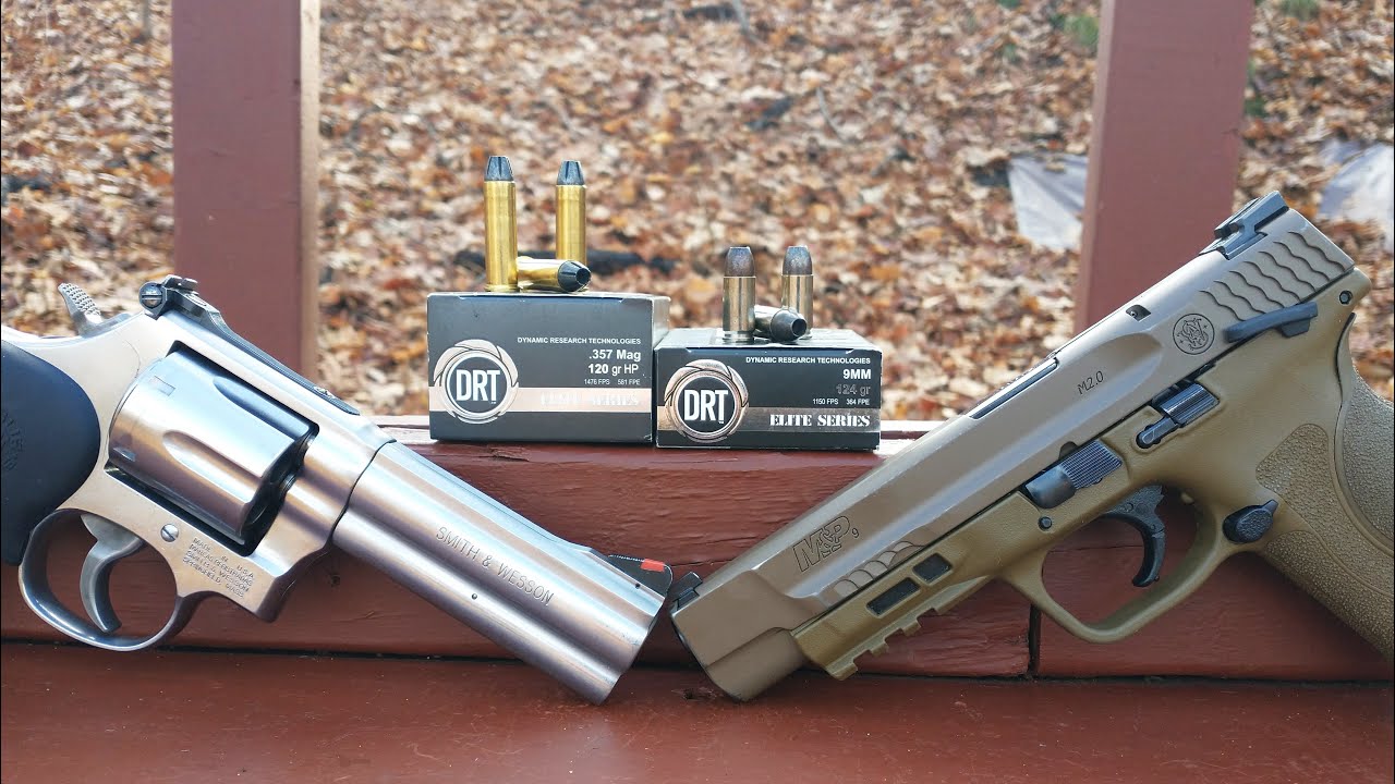 Surprising Results - DRT Elite Series 9mm VS .357 Magnum Ballistic Gel ...