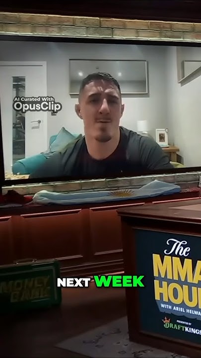I’d Return Next Week 😳 Who’s Next For Tom? #ufc #mma #ufcfighter # ...