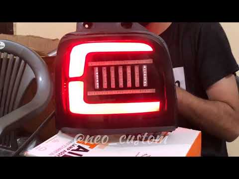 Maruti Zen Custom tail light | @NeoCustom - YouTube