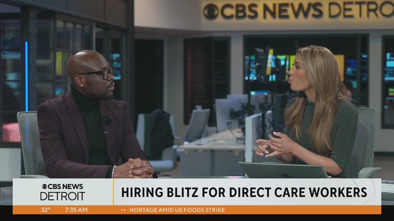 Hiring blitz for direct care workers - YouTube