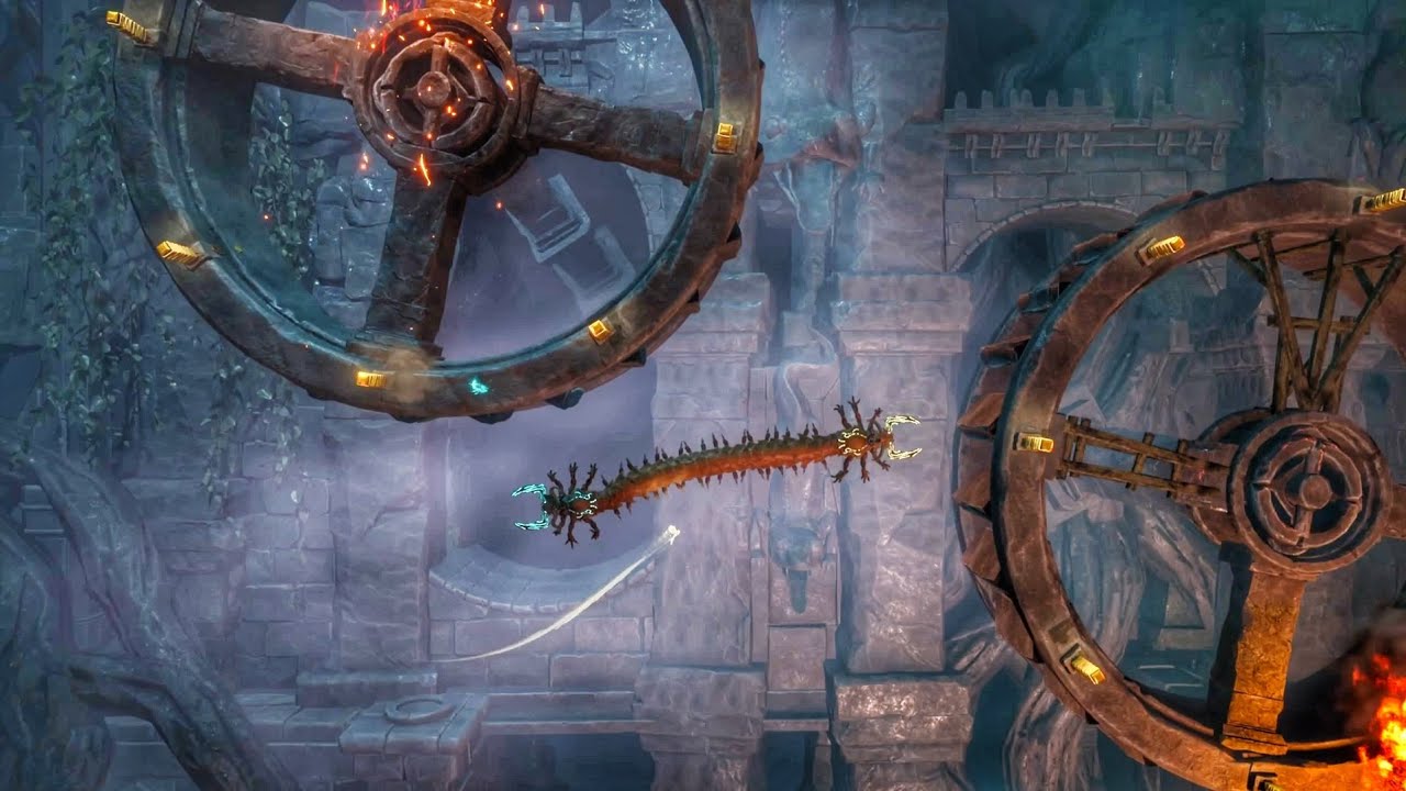 Split Fiction | Centipede Wheel Crossing Gameplay | Spiritual Guides ...