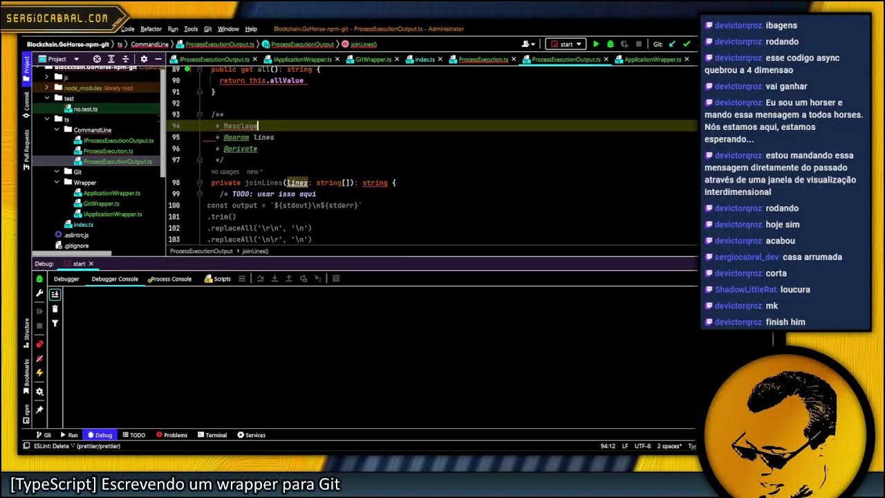 [TypeScript] Wrapper para Git - YouTube