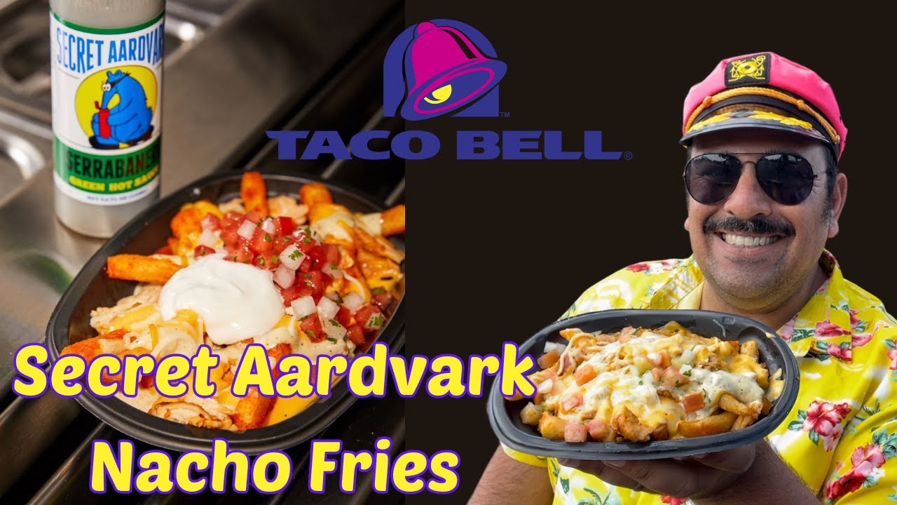 Taco Bell X Secret Aardvark Nacho Fries Review Youtube