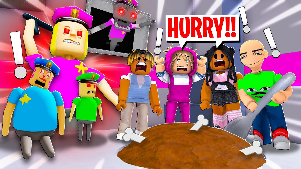 ESCAPE POLICE GIRL PRISON RUN OBBY | Roblox - YouTube