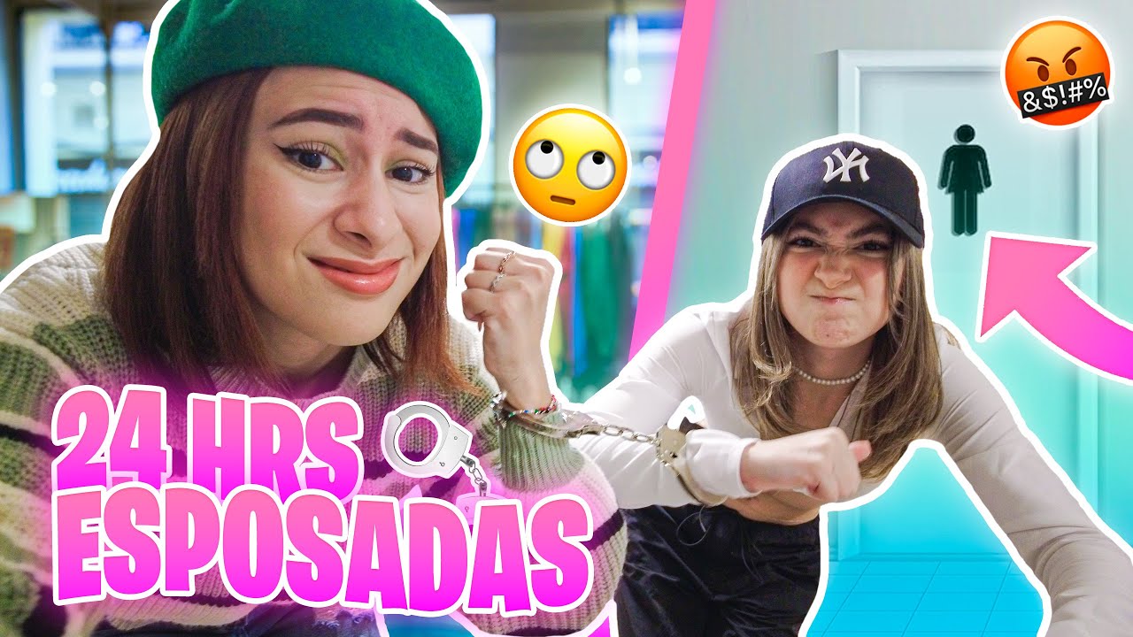 24 HORAS ESPOSADAS😰 | Hermanas JM - YouTube