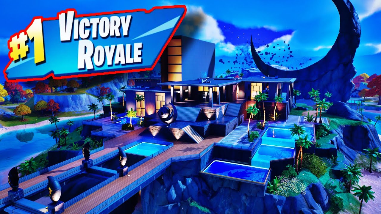 LANDING AT ECLIPSED ESTATE UNTIL I WIN! (Fortnite: Battle Royale) - YouTube