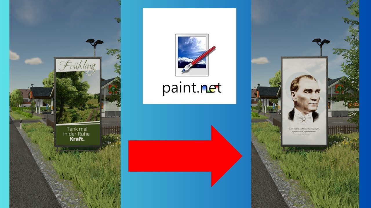 FS22 | PAİNT.NET İLE RESİMLER NASIL DEĞİŞTİRİLİR ? | GIANTS EDİTOR ...