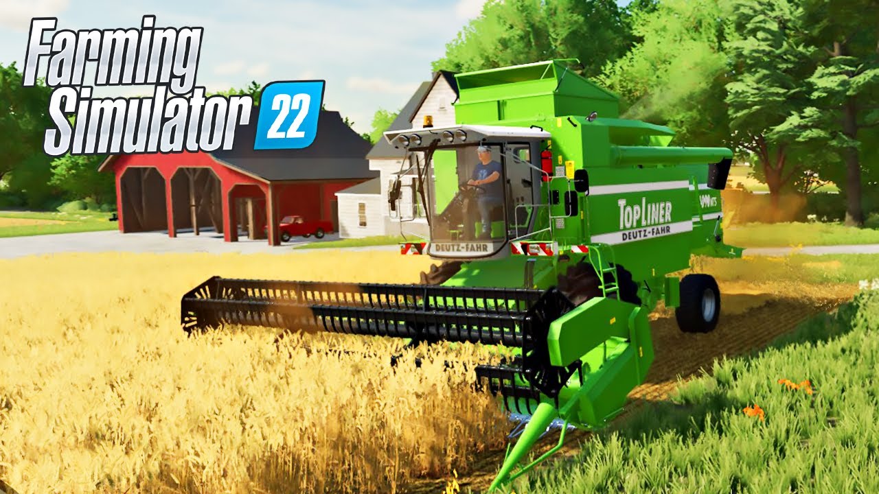 JOGANDO FARMING 22 PELA PRIMEIRA VEZ - Farming Simulator 22 - YouTube