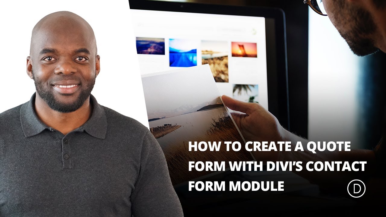 How to Create a Quote Form With Divi’s Contact Form Module - YouTube