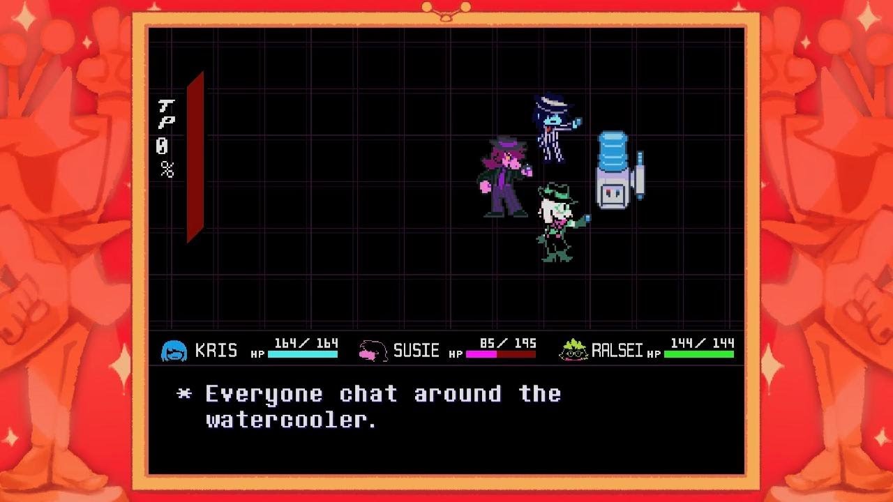 Actual deltarune water cooler music - YouTube