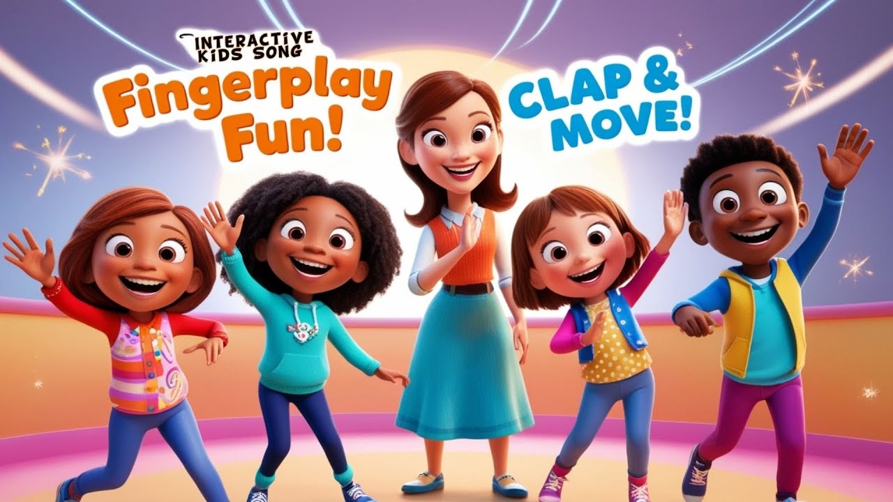 🎶 Fingerplay Fun! Sing, Clap & Move Interactive Kids Song 👐 - YouTube