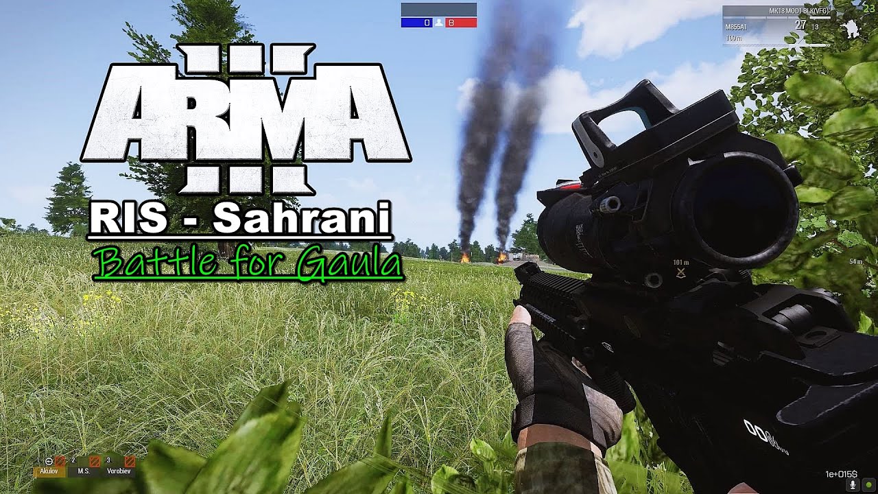 Arma 3 :RIS - Sahrani Scenario (Battle For Gaula ) - Gameplay PC - YouTube