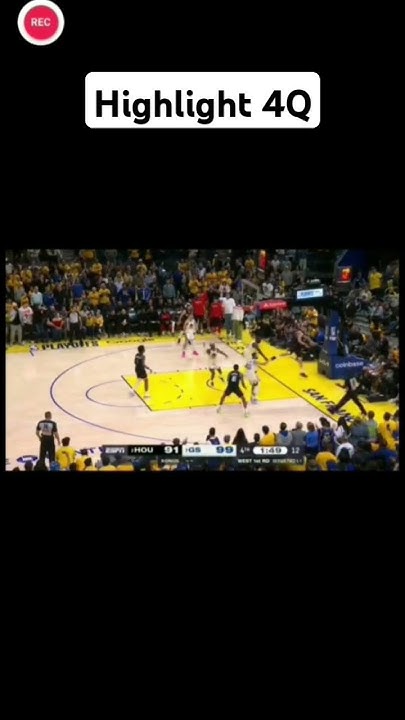 GSW VS Rockets 4Q highlight game 3 - YouTube