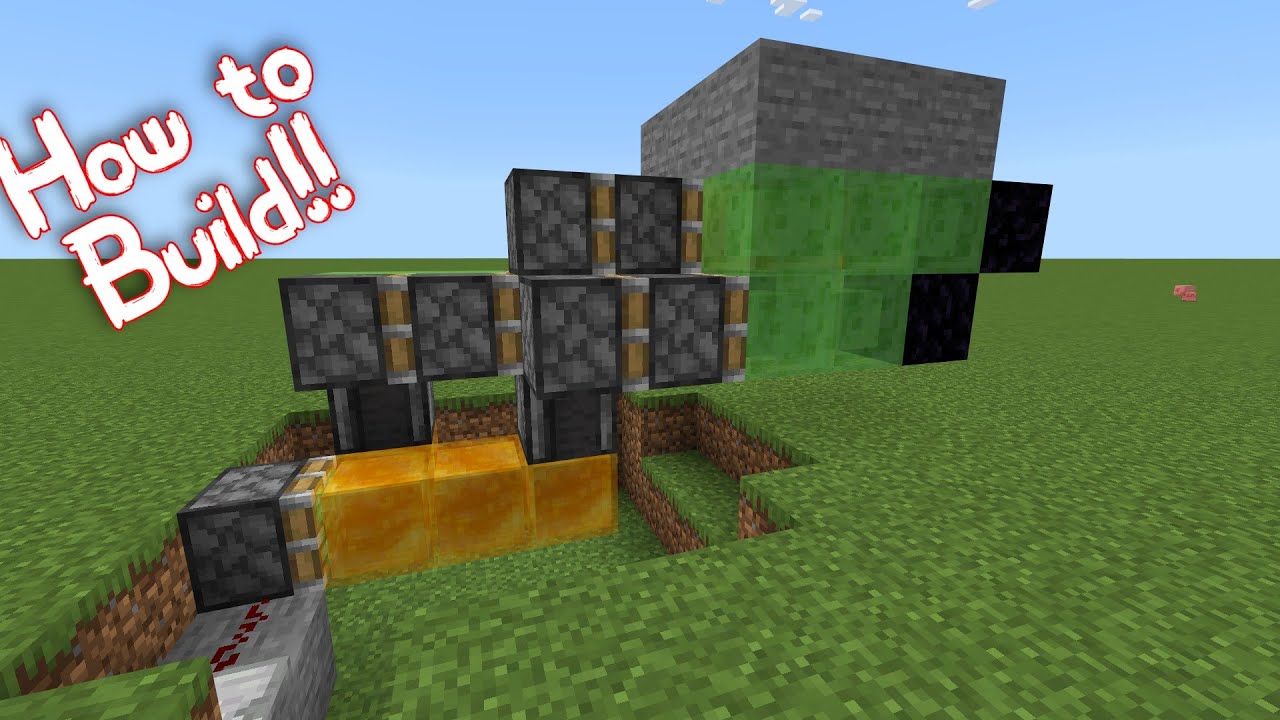 How to Make A Bedrock Piston Flying Machine: A Minecrafters Guide to ...