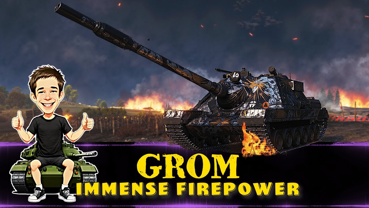 Grom - Immense Firepower - World of Tanks - YouTube