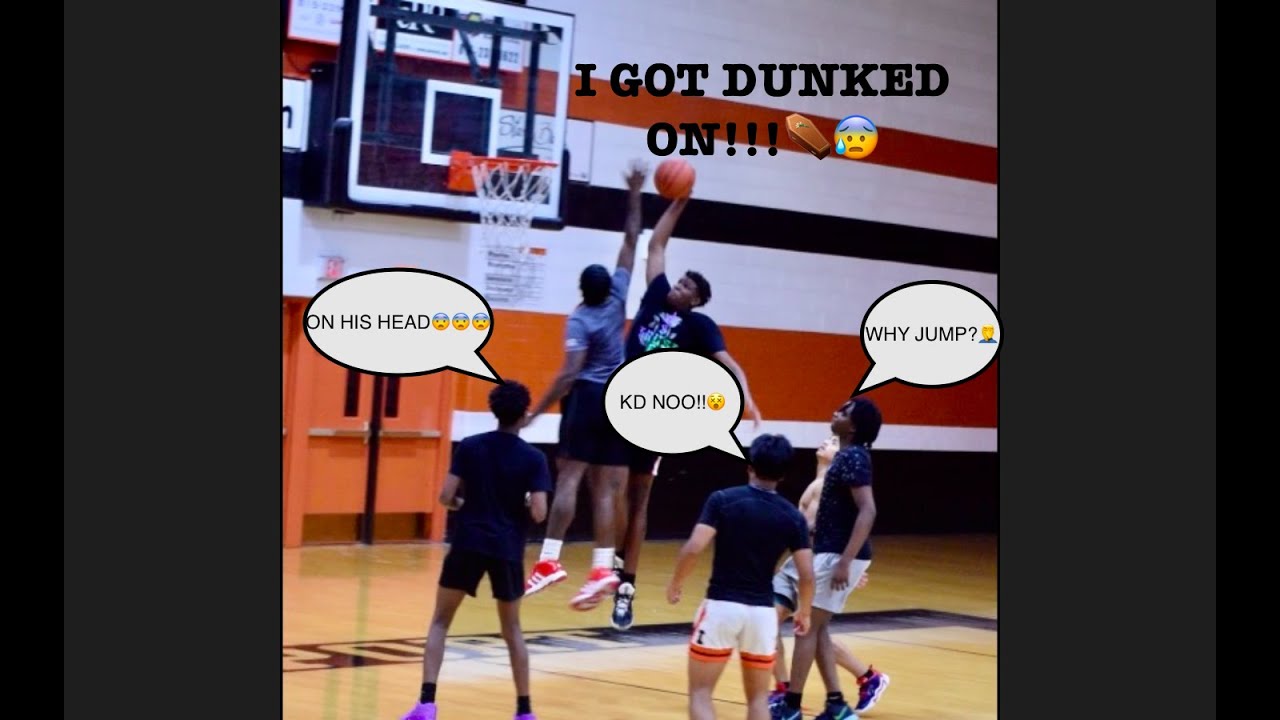 "HEAD TAPPP" I GOT DUNKED ON?!?!... FUNNY INDOOR TAKEOVER - YouTube