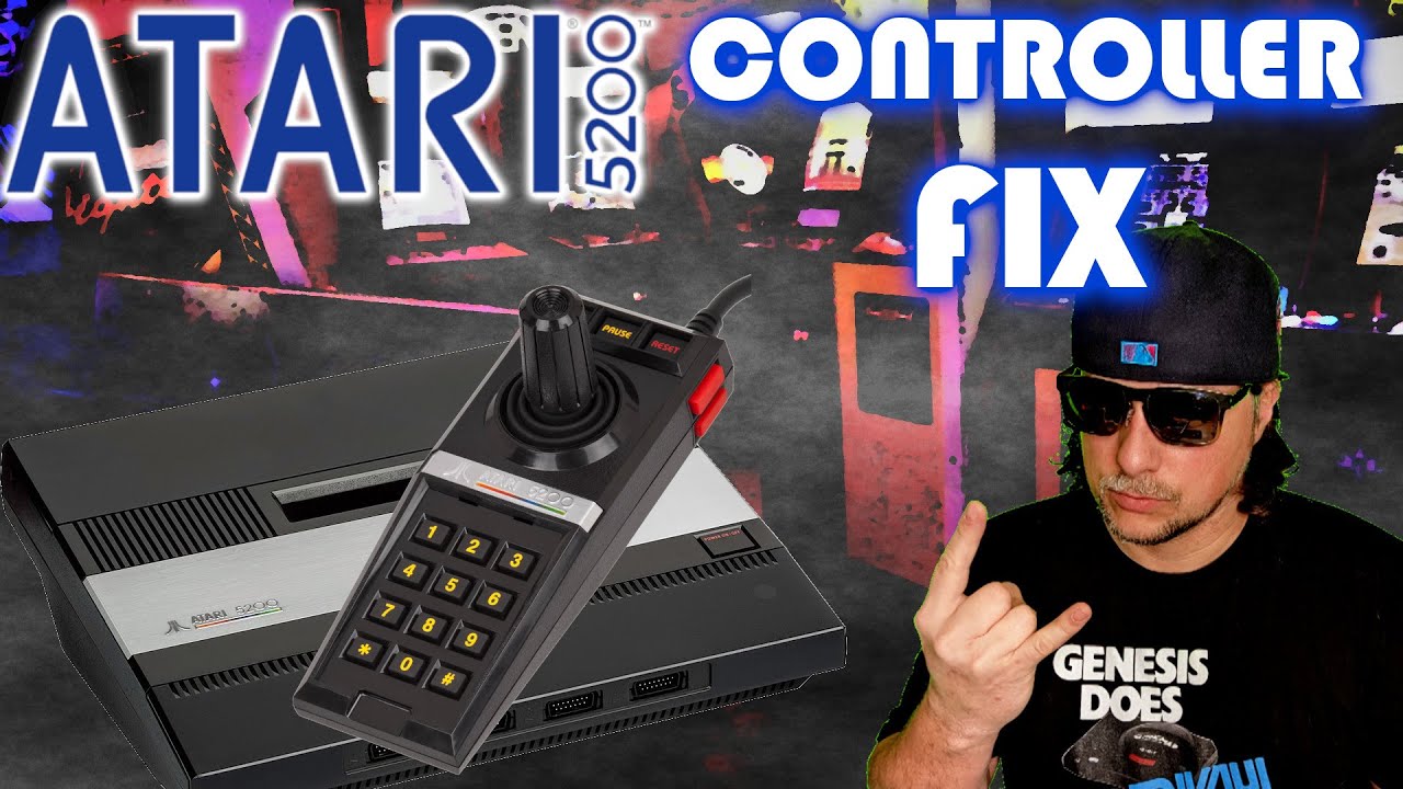 Atari 5200 Controller Fix - YouTube