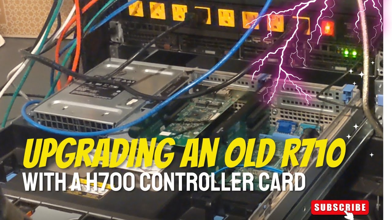 Upgrading an Old R710 with a H700 Controller Card to Support Larger ...
