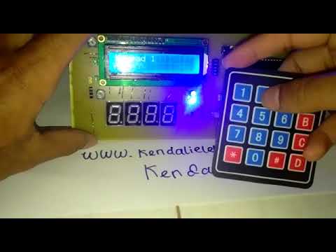 Cara Mengakses Keypad dengan CVAVR ATMEGA - YouTube