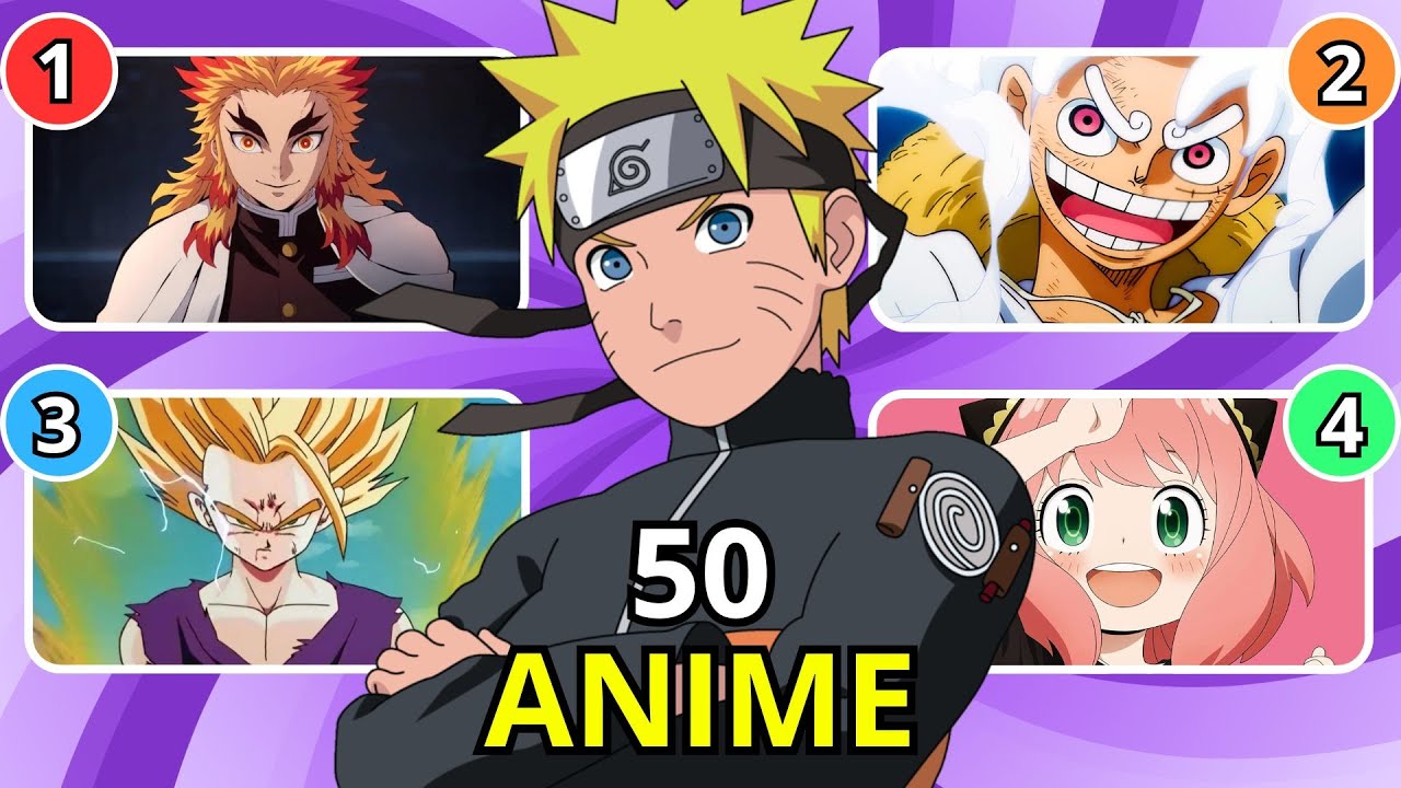 ANIME QUIZ - Can You Guess The Anime By Its Characters? [Very easy ...