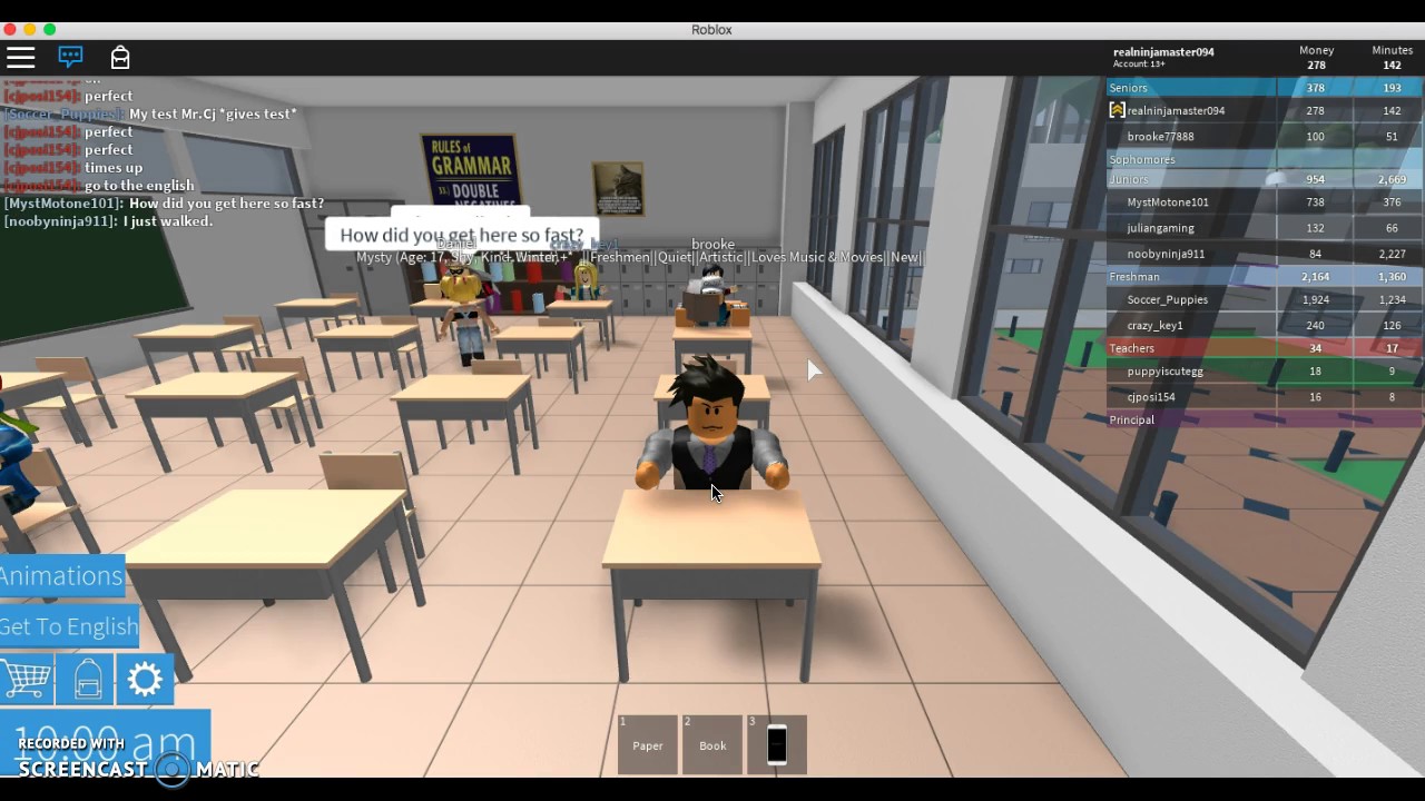 ROBLOX: High School Dorm Life EP 1: School LiFe - YouTube