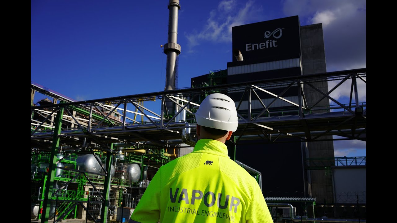 Auxiliary condenser Enefit 280 - YouTube