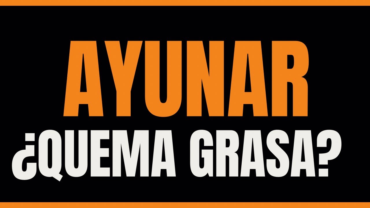 🔥AYUNAR 👌🏻 QUEMA GRASA. 3 cosas que le pasan a tu cuerpo cuando ayunas. 🤯 - YouTube