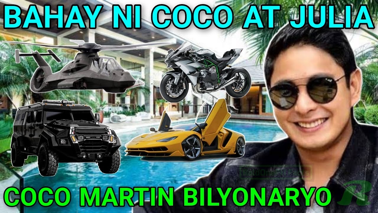 Mga Ari-arian ni COCO MARTIN | Mansions, Business, Cars, Helicopter ...
