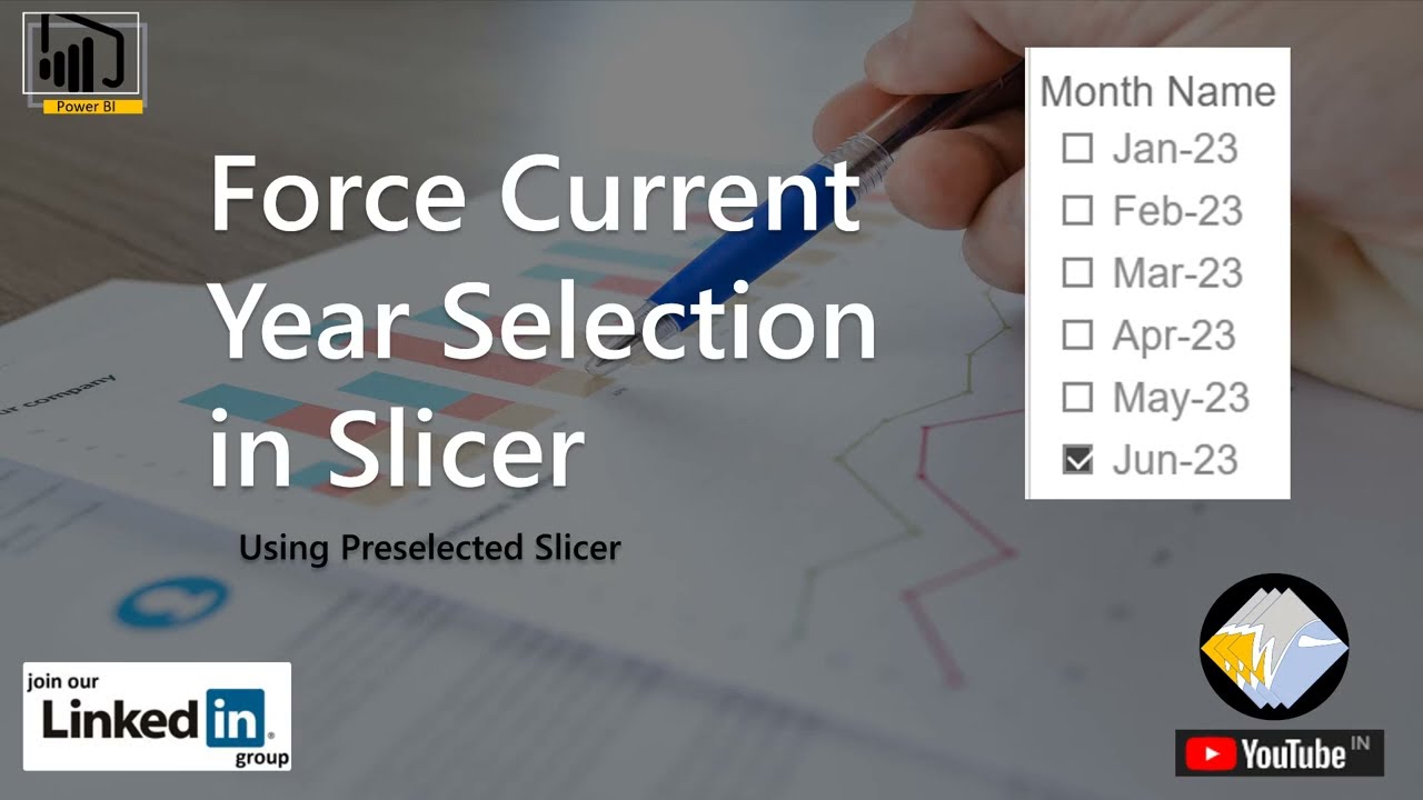 Set Default Slicer Selection To Current Year Or Month In Power BI YouTube Set Default Slicer Selection To Current Year Or Month In Power BI YouTube