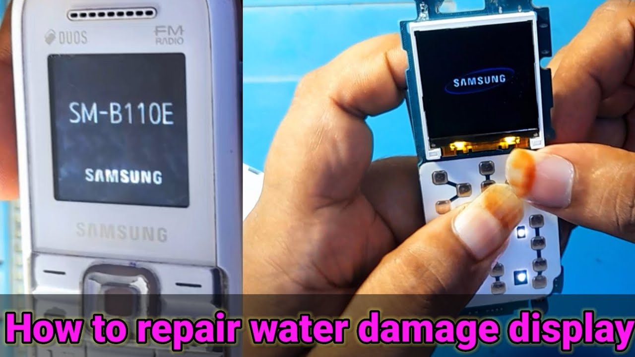 All keypad mobile water damage LCD repair || how to repair water damage ...