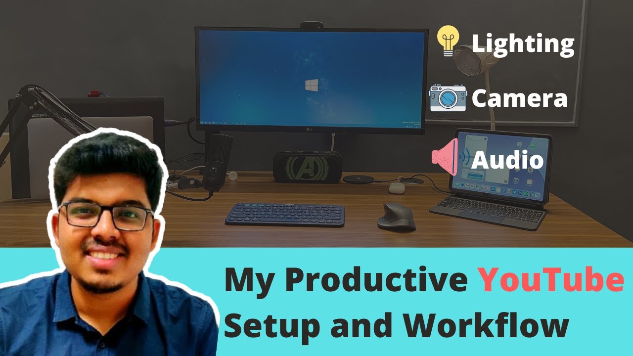 My Productive YouTube Setup and Workflow | Using Iphone to Shoot videos ...