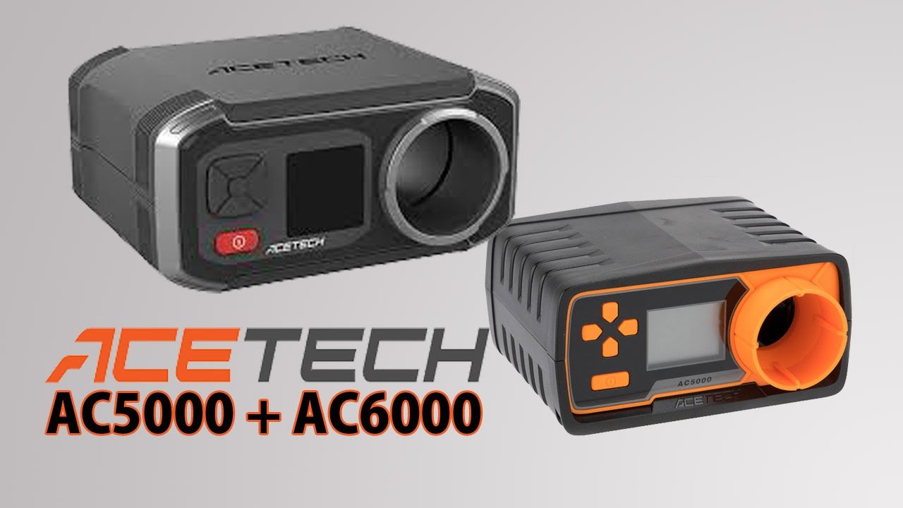 Cronografos ACETECH AC5000 y AC6000 - YouTube