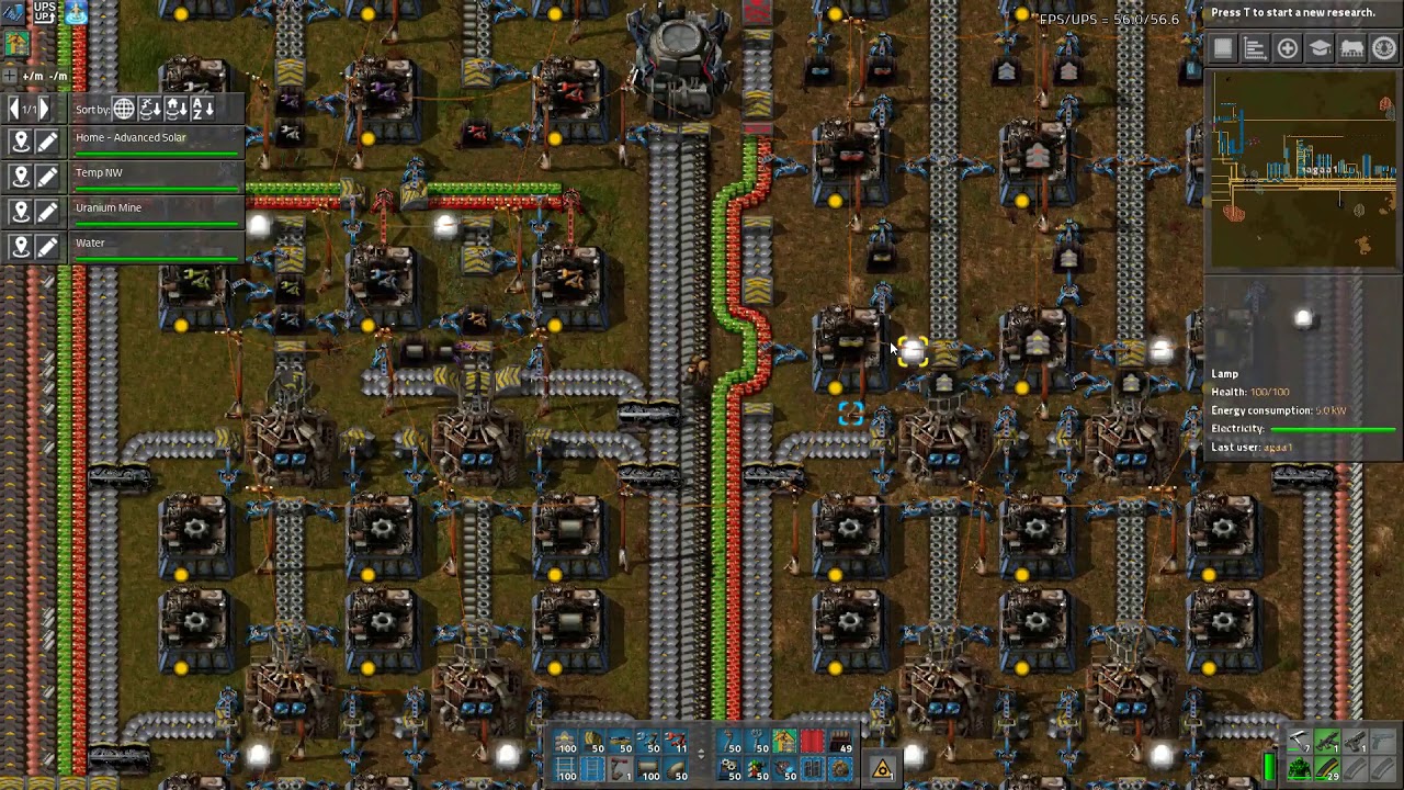 Factorio mega base - garryelectronics