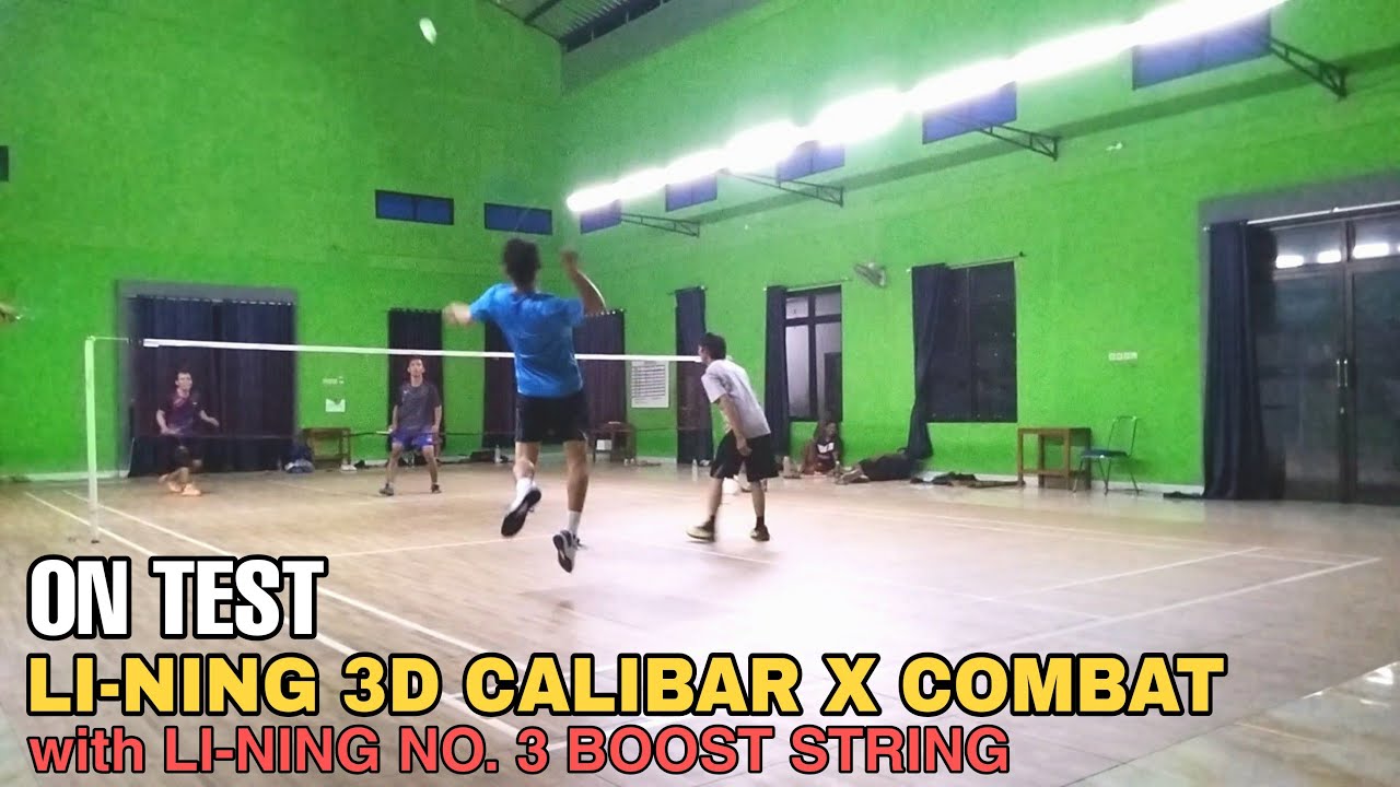 Game Play Amatiran & Test Lining 3D Calibar X Combat + Senar Lining No ...