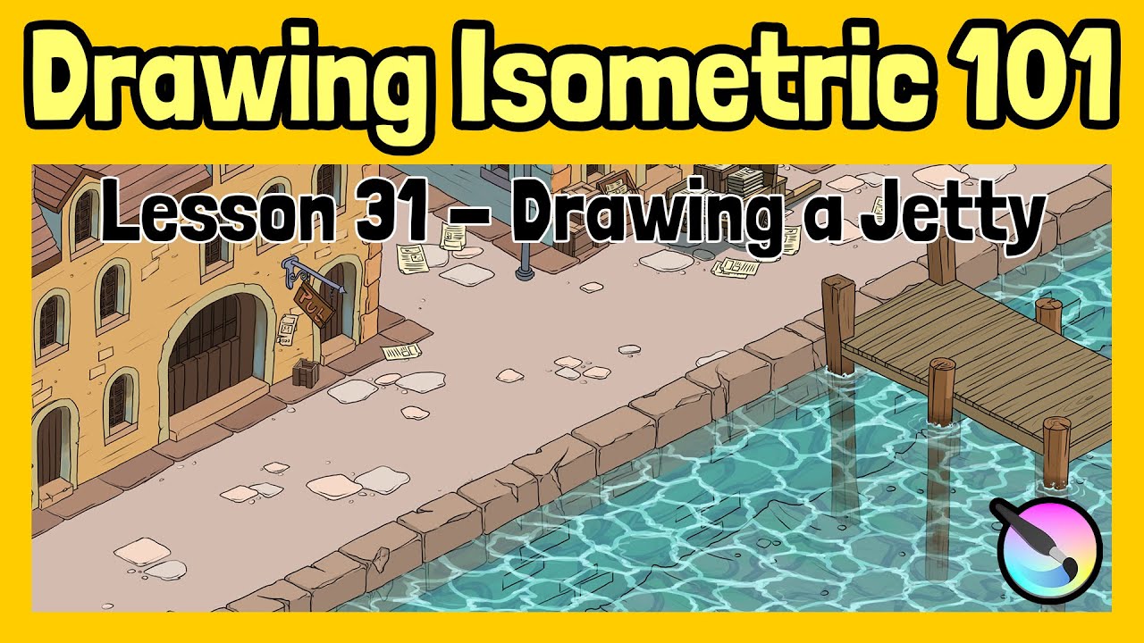 Lesson 31 - Drawing a Jetty - YouTube