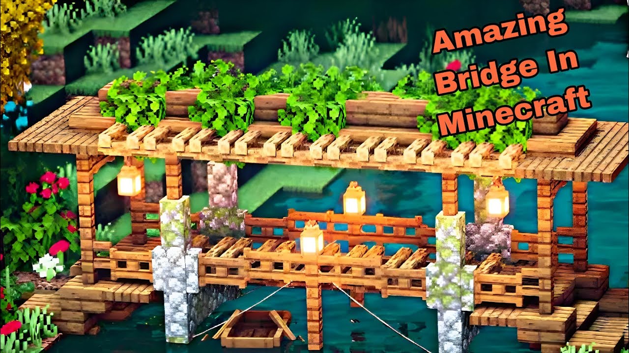 Amazing Bridge in Minecraft | Minecraft Tutorial - YouTube